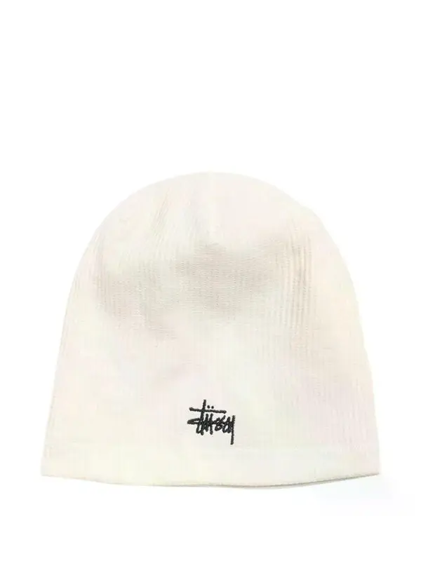 StÜssy Waffle Skullcap Beanie Hat - Neutrals