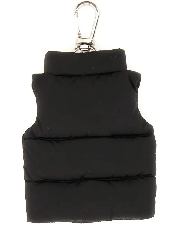 Moncler Vest Keychain - Black