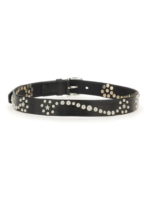 Our Legacy Star Fall Leather Belt