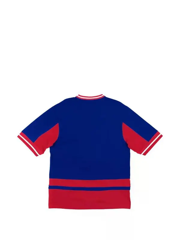 Mitchell & Ness Nba Detroit Pistons V-neck T-shirt