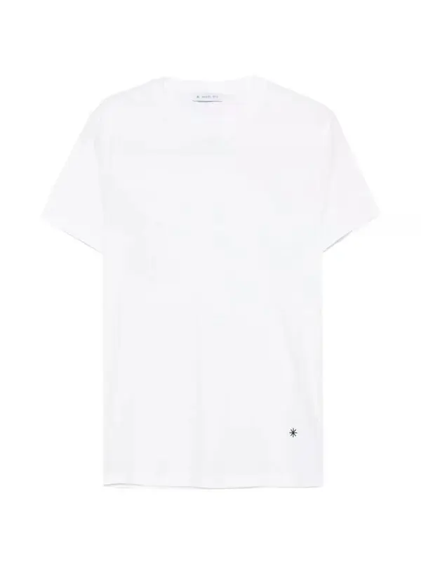 MANUEL RITZ Crew-neck T-shirt - White
