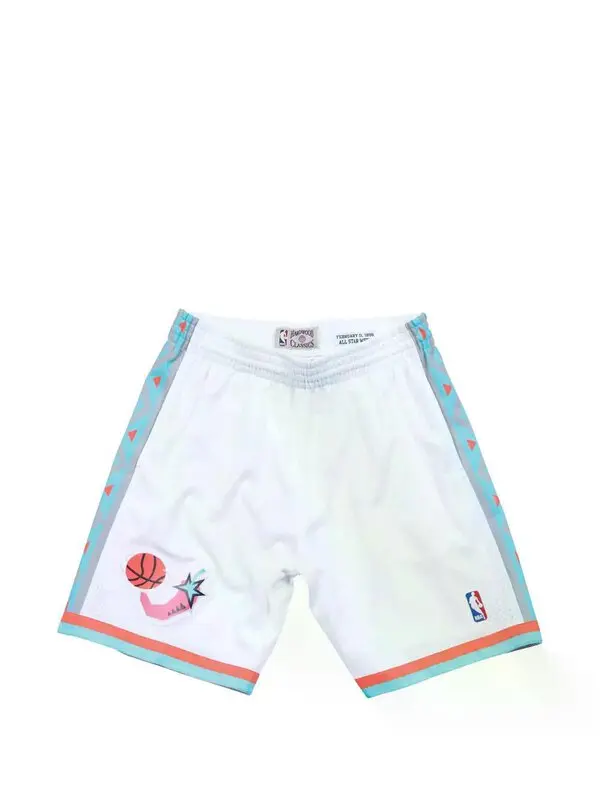 Mitchell & Ness Nba 1996 All-star West Shorts - White