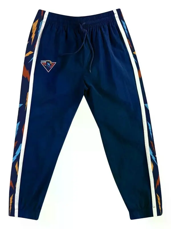 Mitchell & Ness Nba Tear Away Golden State Warriors Track Pants - Blue