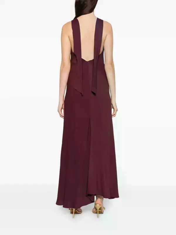 FORTE_FORTE Halterneck Ring Dress