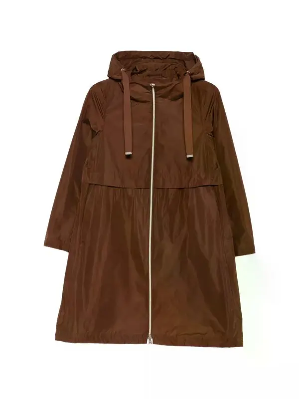 Herno Hooded Zip-up Coat