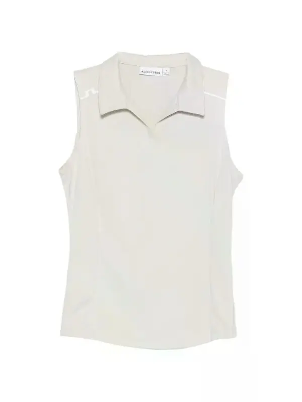 J. Lindeberg Leah Sleeveless Polo Top