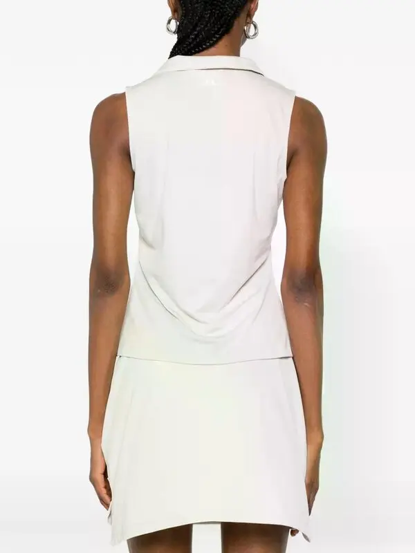 J. Lindeberg Leah Sleeveless Polo Top