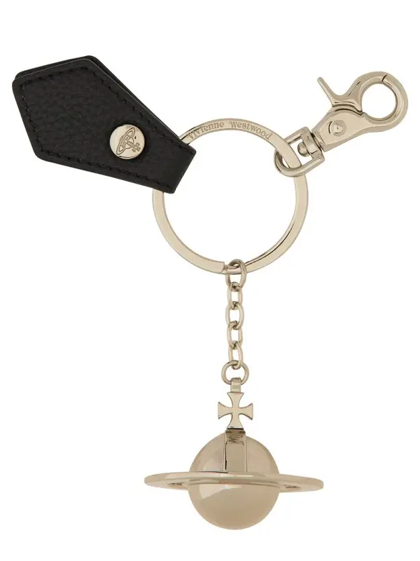 VIVIENNE WESTWOOD Keychain "3d Orb - Black