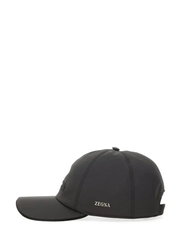 Zegna Baseball Hat With Logo