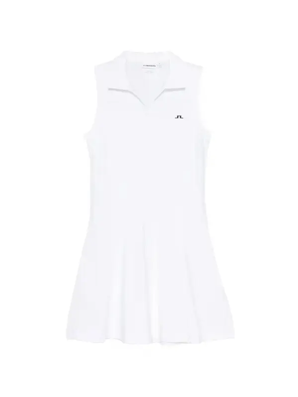 J. Lindeberg Polo-collar A-line Maxi Dress