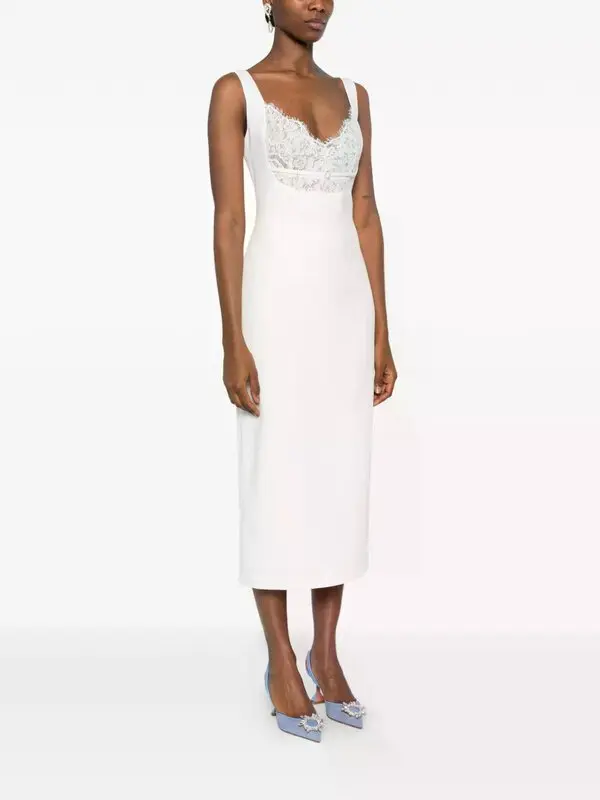 NISSA Lace Midi Dress