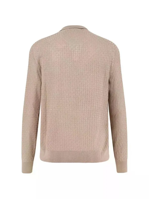 BOSS Textured Polo Shirt