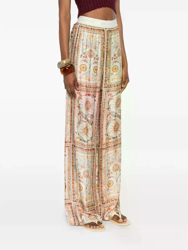 Just Cavalli Printed Trousers - Neutrals