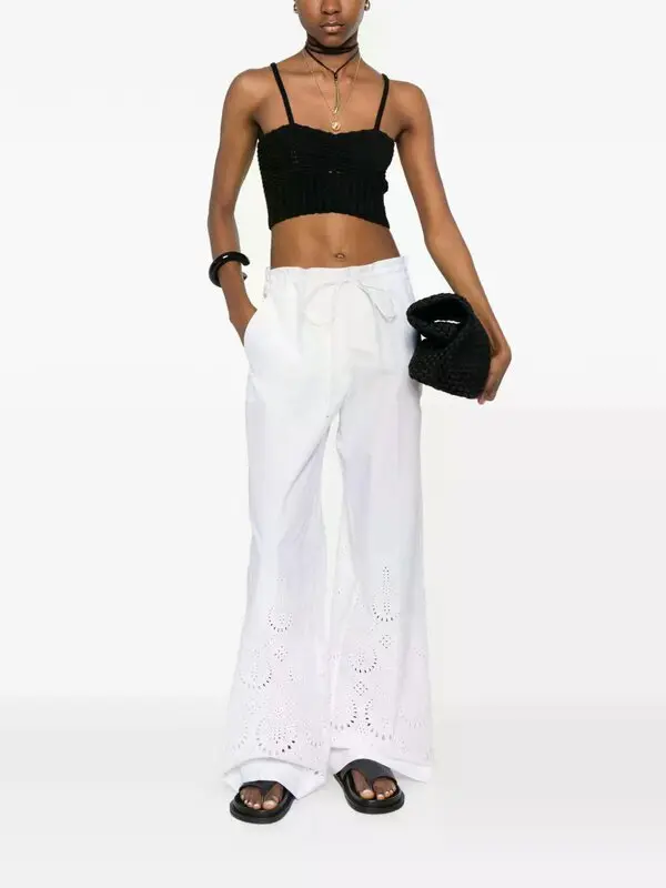 P.a.r.o.s.h Eyelet Drawstring Trousers
