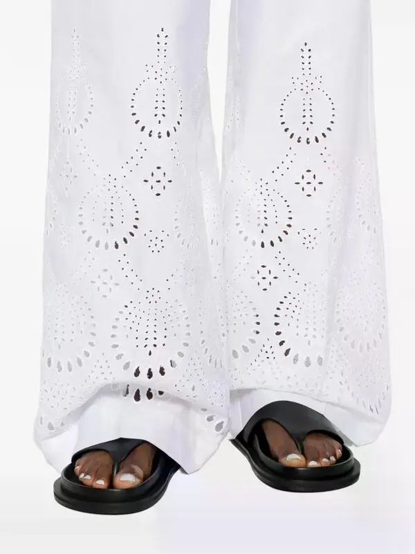 P.a.r.o.s.h Eyelet Drawstring Trousers