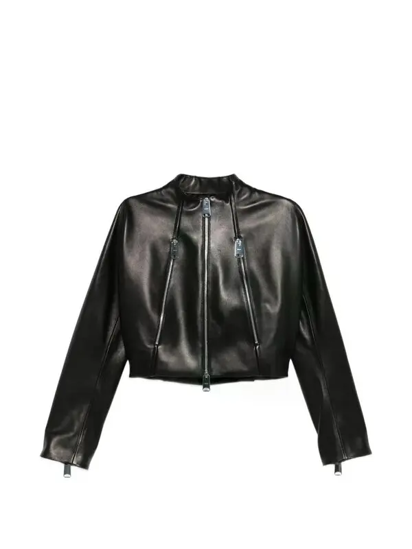 Khaite Niko Zip-fastening Cropped Jacket