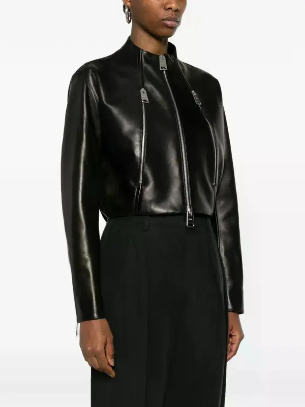 Khaite Niko Zip-fastening Cropped Jacket