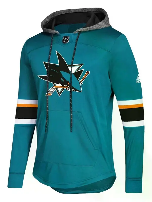 Adidas Nhl San Jose Sharks Hoodie - Blue