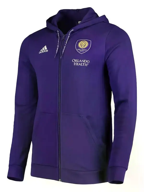 Adidas Orlando City Sc Hoodie - Purple