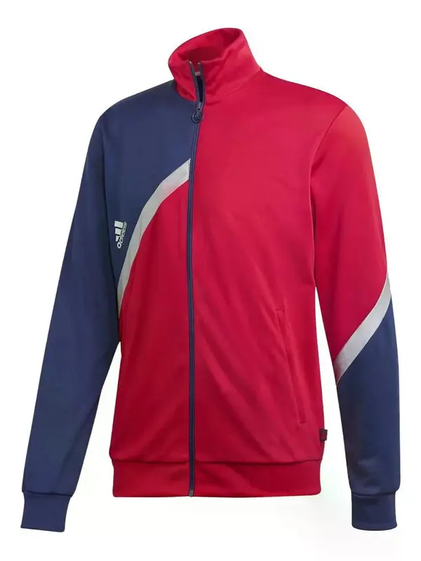 Adidas Striped Zip Lightweight Jacket