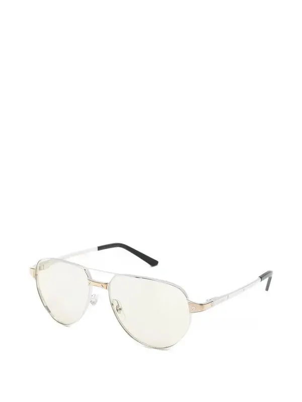 CARTIER Pilot-frame Sunglasses