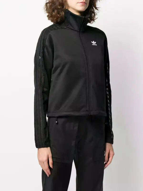 Adidas Originals Lace Track Jacket - Black | Editorialist