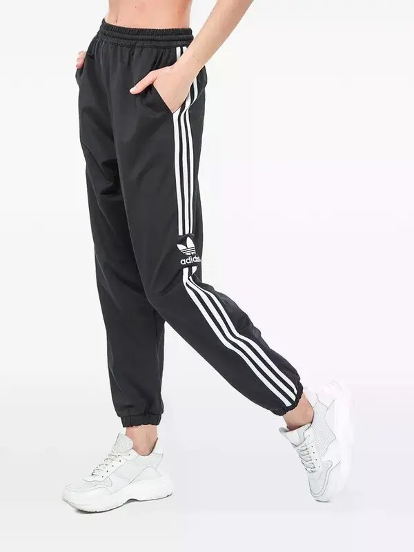 Adidas Striped Track Pants - Black