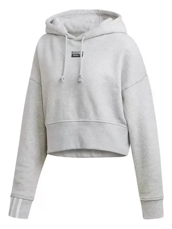 Adidas 3-stripes Cropped Hoodie
