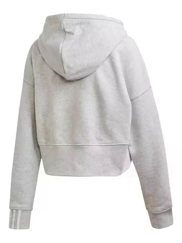 Adidas 3-stripes Cropped Hoodie