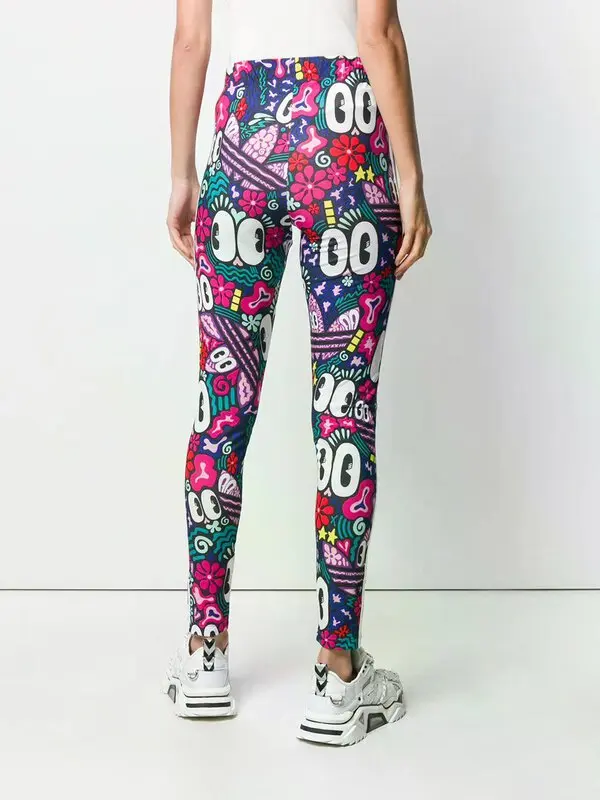 Adidas X Hattie Stewart 3-stripes Printed Leggings