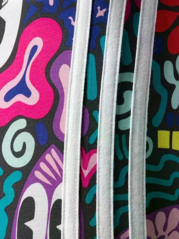 Adidas X Hattie Stewart 3-stripes Printed Leggings
