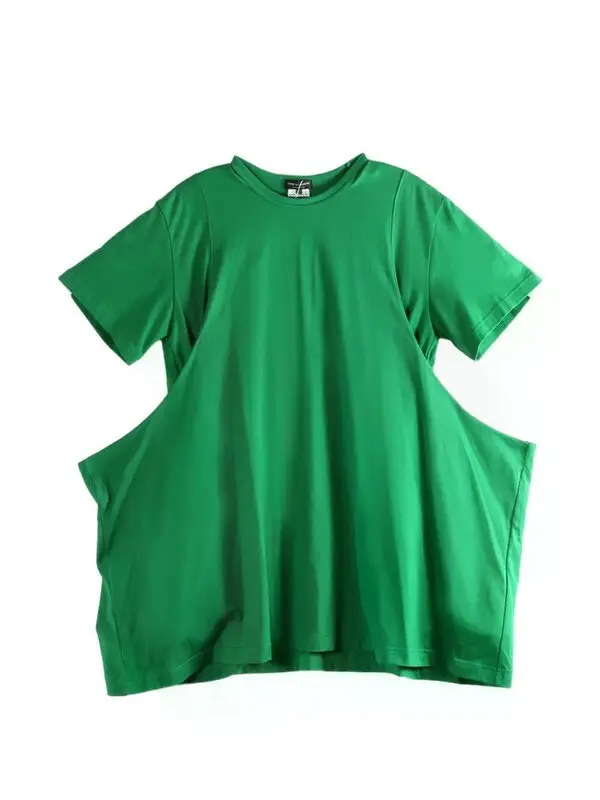 Comme Des Garçons Cut-out T-shirt - Green