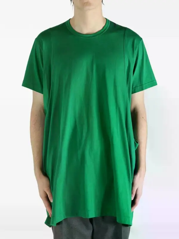 Comme Des Garçons Cut-out T-shirt - Green