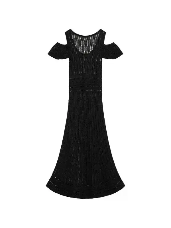 JW Anderson Crochet-knit Midi Dress