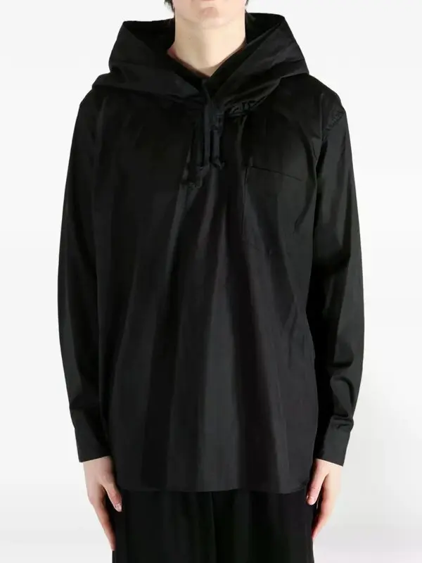 Comme Des Garçons Drawstring Hoodie