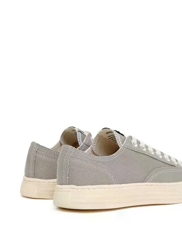 Mihara Yasuhiro Past Sole Topstitched Sneakers - Grey