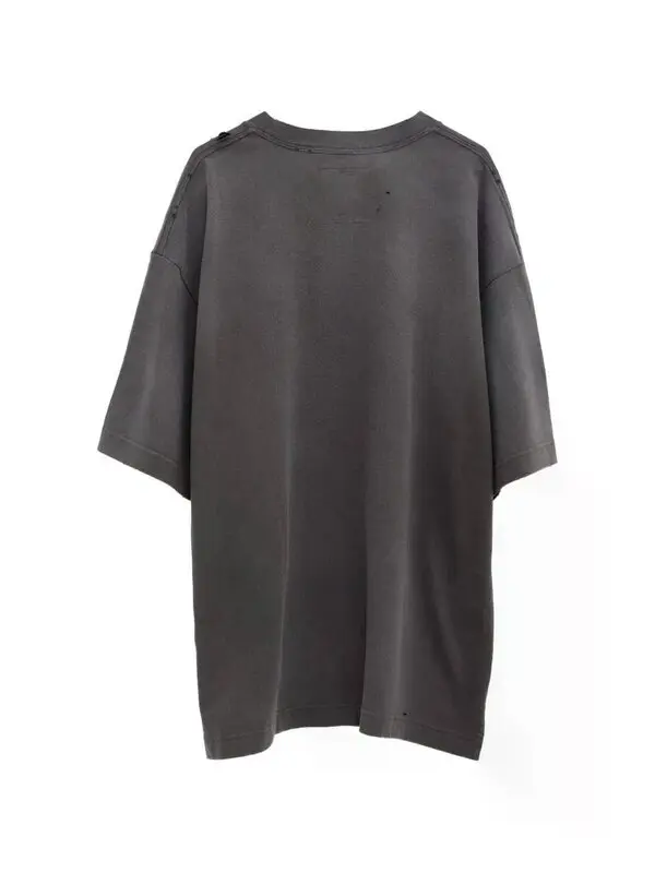 Mihara Yasuhiro Graphic-print Distressed T-shirt