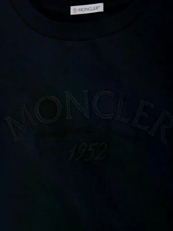Moncler Embroidered-logo T-shirt
