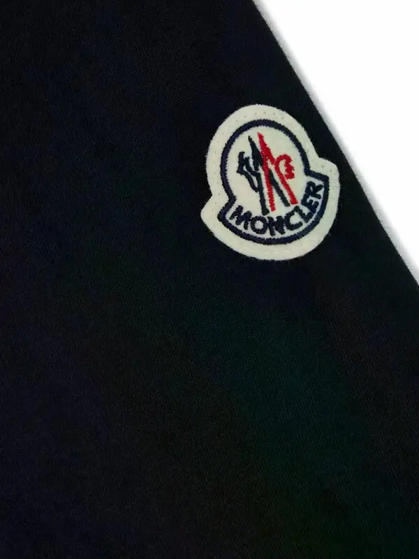 Moncler Embroidered-logo T-shirt