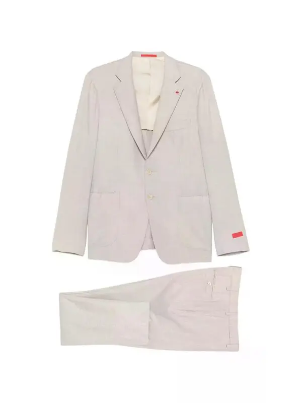 Isaia Button Single-breasted Suit