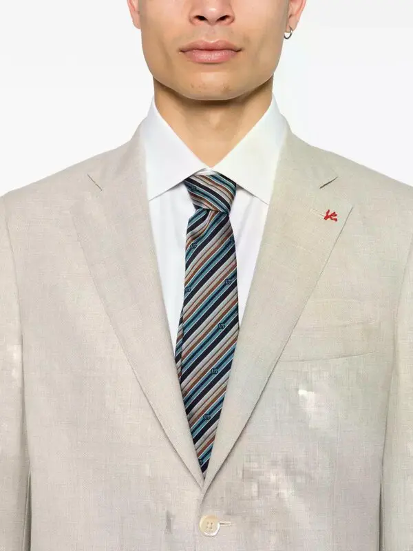 Isaia Button Single-breasted Suit