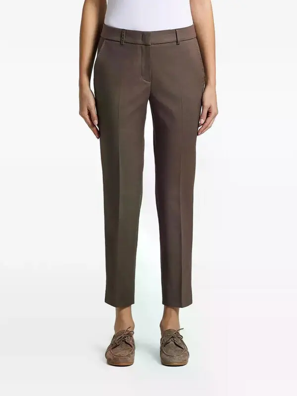 Peserico Tailored Cropped Trousers