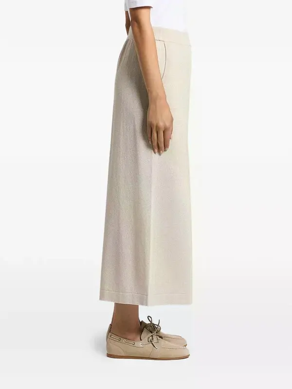 Peserico Lurex-detail Trousers - Neutrals