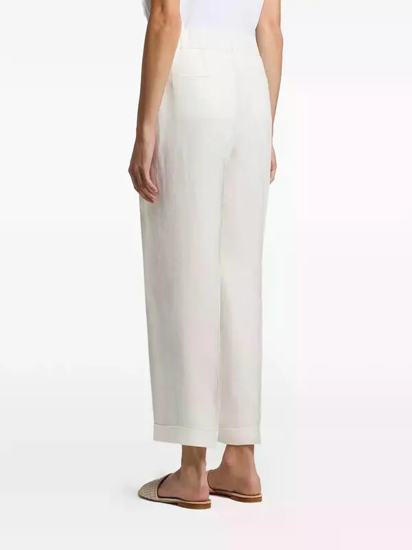 Peserico Cuffed Pleated Trousers