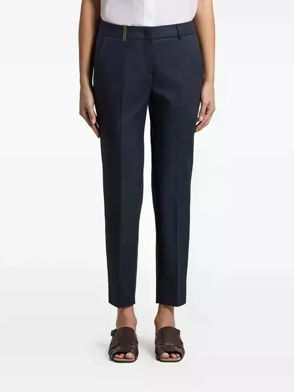 Peserico Cropped Tailored Trousers