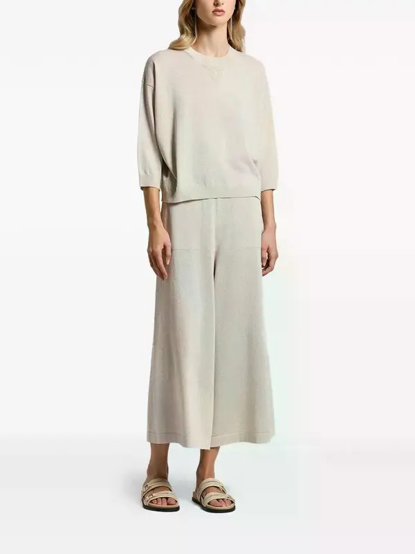 Peserico Fine-knit Crew-neck Sweater