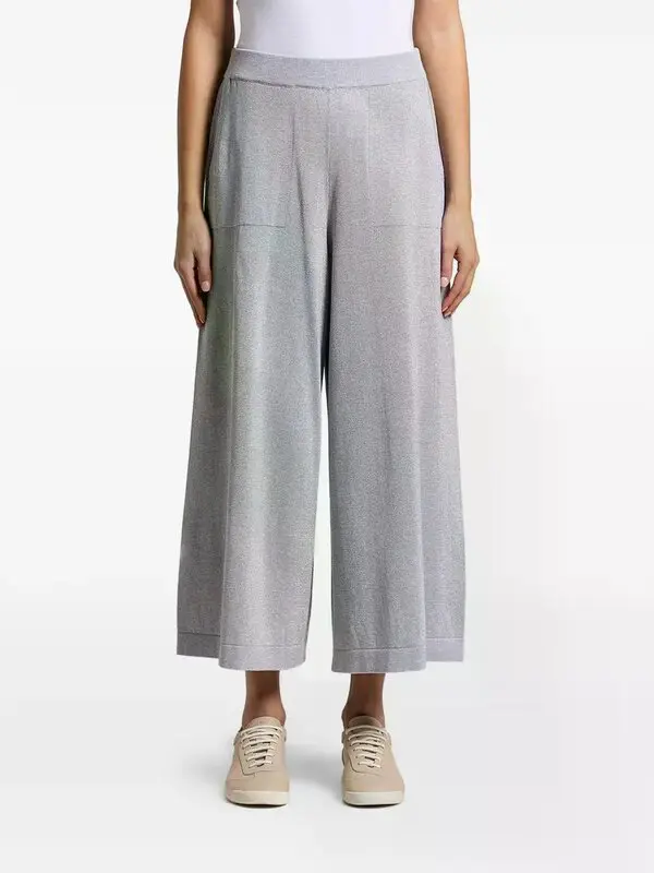 Peserico Wide-leg Cropped Trousers
