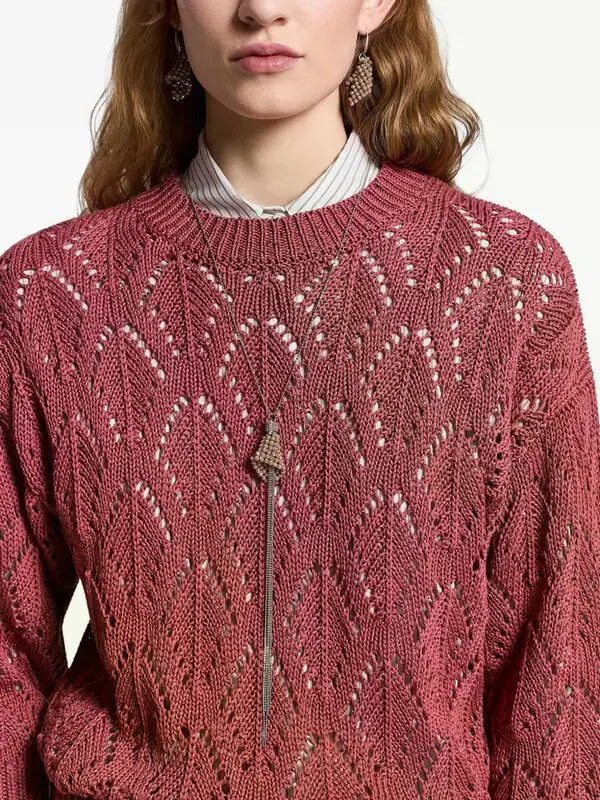 Peserico Sequinned Cordonet Sweater