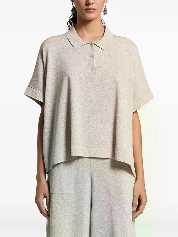 Peserico Knitted Polo Shirt
