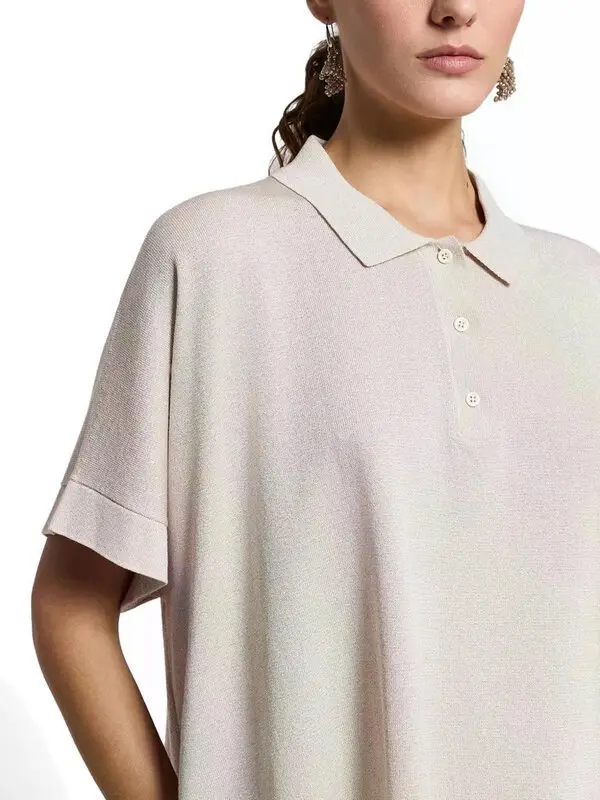 Peserico Knitted Polo Shirt